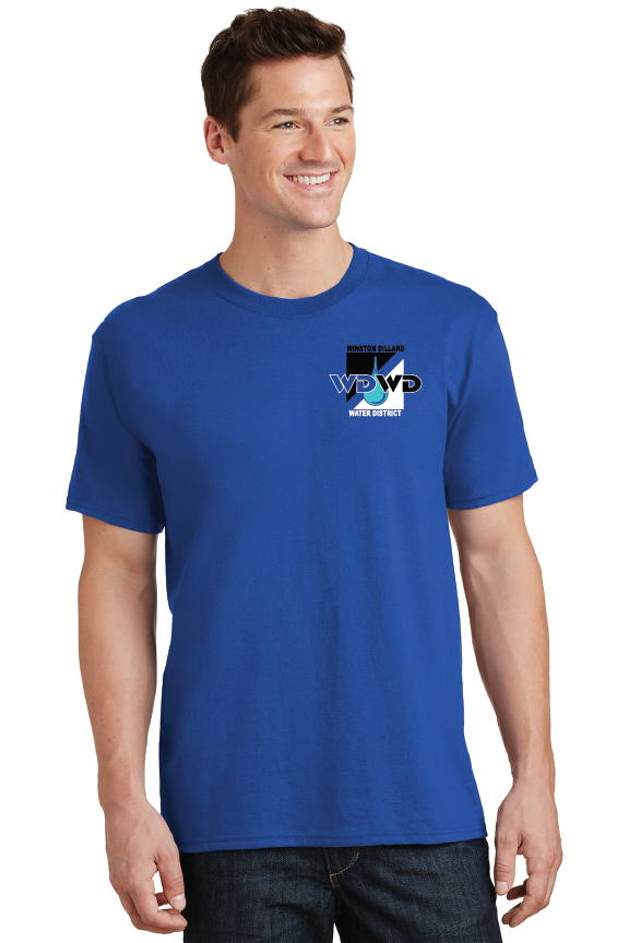 Winston Dillard Water District Printed TALL Tshirt - PC54T Royal ...